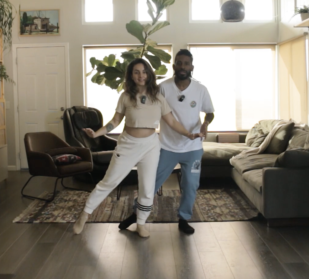 Cool Couple Footwork with Walter & Larissa | The Empowered Dancers